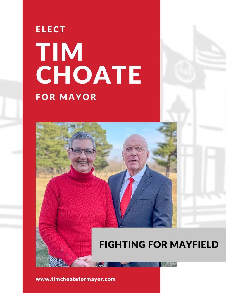 Tim Choate for Mayor | A Clear Plan to Fight for Mayfield Kentucky